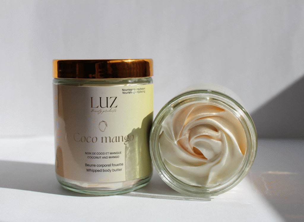 Beurre corporel fouetté - Coco mango - Luz Beauty Products